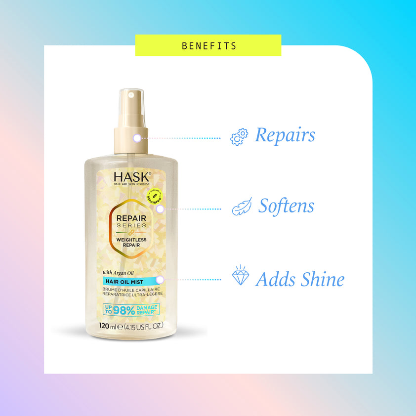 Weightless Repair Hair Oil Mist – HASK Beauty