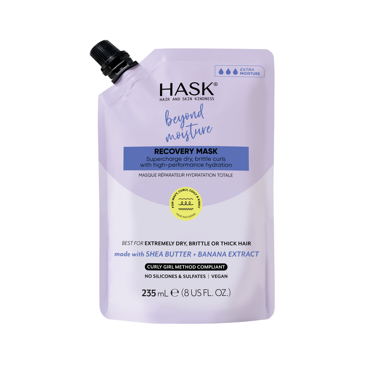 Textured Hair Mask - Intense Hydration Mask for 4C Hair – HASK Beauty
