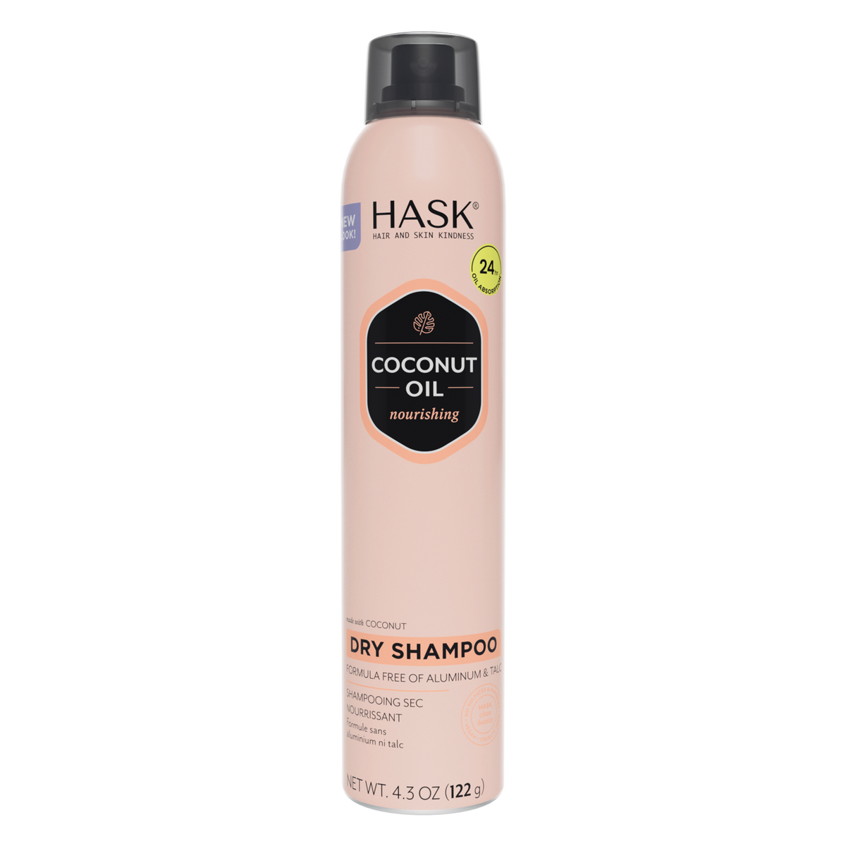 Refresh + Coconut Oil Dry Shampoo 8 oz – HASK Beauty